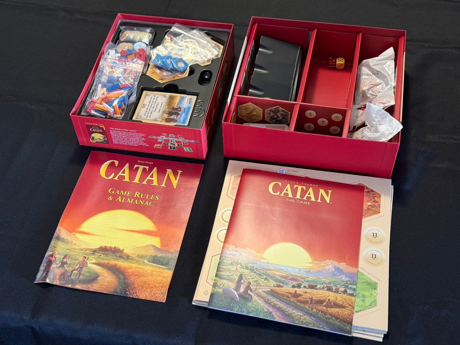 Catan 6th Edition: examining side-by-side with 5th Edition